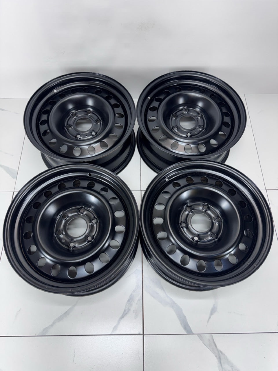 18x8 Black Steel Rims 6x139.7 (Used) | R&T Sales